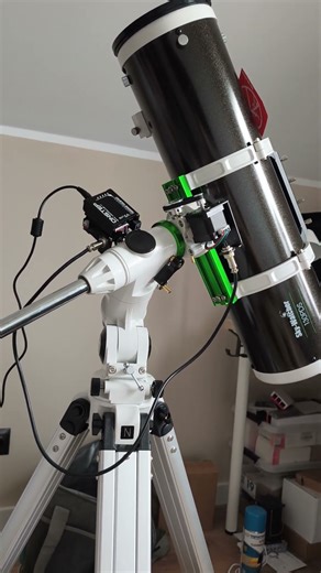 My first attempt 3-2 sky watcher mount and onstep V5lite, Sky Watcher 130PDS Newtonian telescope