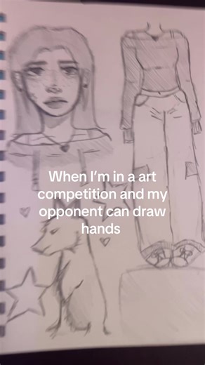 Struggling with Drawing Hands in Art Competitions