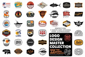 Logo Design Master Collection, a Branding & Logo Template by TheVectorLab