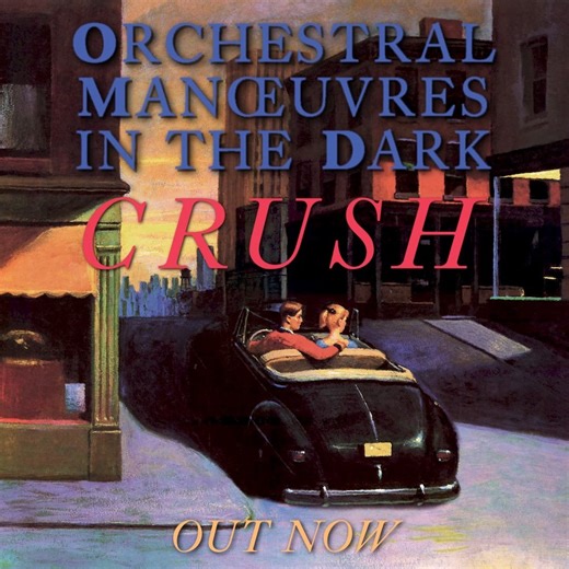 OMD on Instagram: "The 40th Anniversary Deluxe Edition of our 6th studio album Crush is out today! The reissue includes 7 unheard tracks from the album's multitrack sessions, newly mixed by Paul Humphreys. The package also features rare photos and comprehensive notes by journalist and author Jason Draper in conversation with Andy McCluskey. Available on 2LP and 2CD (with clear vinyl 2LP available from the OMD webstore). Order now: https://omd.lnk.to/Crush"