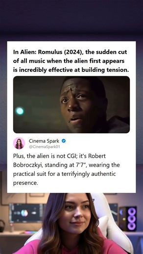 Alien Romulus 2024 Horror Effective Silence and a 77 Actor in a Practical Alien Suit