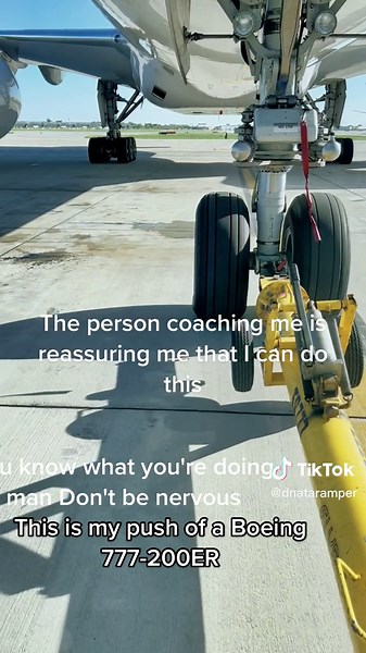 I never would have thought I would be where I am now#aviation#pushback#dnata