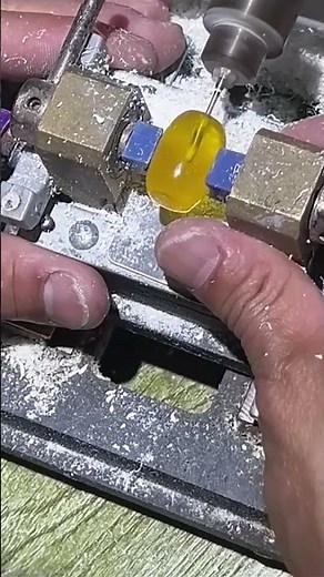 Perforation process of amber products