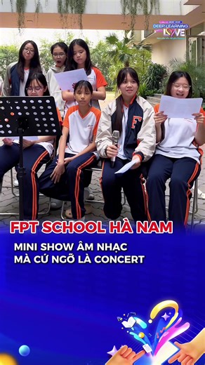 Minishow âm nhạc mà cứ ngỡ là concert #fptschools #fptschoolhanam #concert #minishow