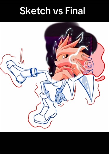 Full pic on my instagram #sonic #sketchvsfinal #sketchvsfinalchallenge #sketchvsfinalresult #sonicthehedgehog #silverthehedgehog #silverthehedgehogfanart #sonicthedgehog #silverthehedghog #sonicartist