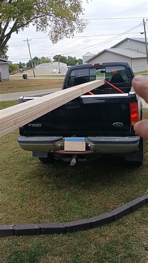 Hauling 20ft Boards For The Header