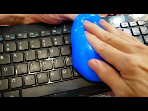 Dust Cleaning Gel Slime for Cleaning PC Keyboard (How To Use)