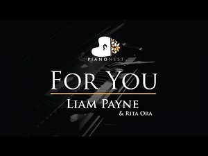 Liam Payne & Rita Ora - For You - Piano Karaoke / Sing Along / Cover with Lyrics