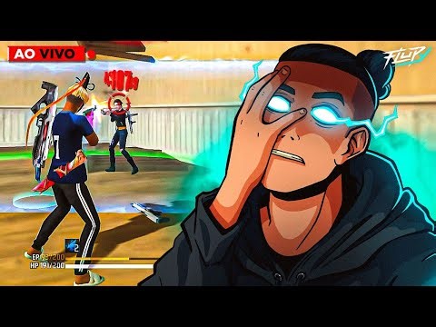 JOGANDO 1X4 NA RANQUEADA! MELHOR SENSI? 💙 FLUPY AO VIVO 💙