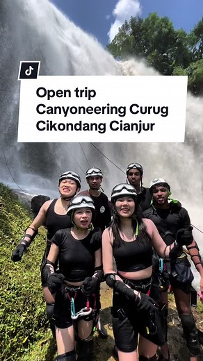 Petualangan Canyoneering di Curug Cikondang