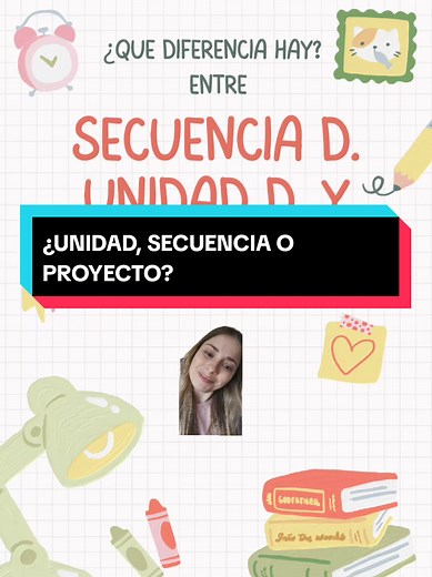 Diferencias entre Secuencia Didáctica, Unidad y Proyecto