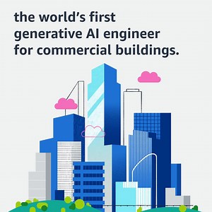 What if your buildings had the ability to predict operational problems before they happen? Now they can. ☁🏢🔮 Powered by AWS generative AI, BrainBox’s ARIA provides a 360-degree view of a building’s data—to propose informed, strategic guidance & power proactive building management. 🔗 https://go.aws/4iIYX40 | Amazon Web Services