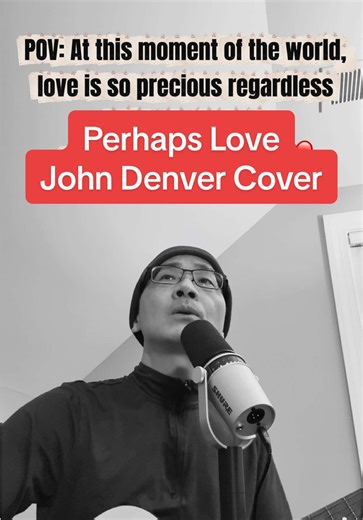 Perhaps Love - John Denver Cover. One of the best songs from John Denver’s collections. #coversong #johndenver #classicalmusic #classicsongs #lovesong