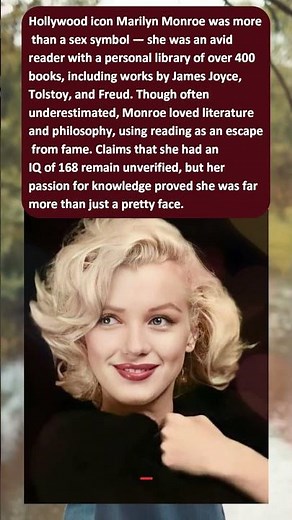 Marilyn Monroe’s 400-Book Collection Proves She Was One of Hollywood’s Smartest Stars