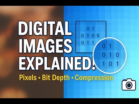 Basics of Digital Image Explained | Pixels, Bit Depth & Compression Made Easy!