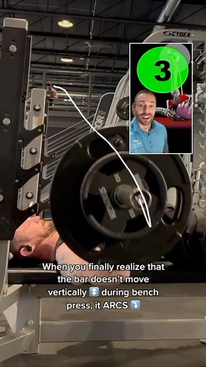 Squat University | When did you realize the best bench press bar path was NOT vertical? Most people don’t realize this!! . Shout out @_shireman for the... | Instagram