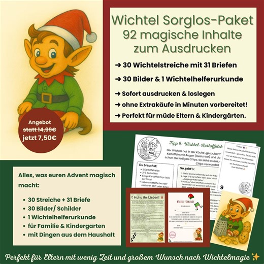 Secret Santa Set PDF | 30 Secret Santa Pranks, 31 Secret Santa Letters, Pictures/signs & Certificate | Printable Secret Santa Fun Package for Advent - Etsy