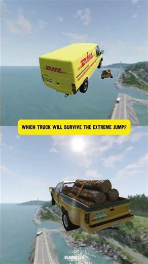 Can These Trucks Survive the Extreme Jump? 😱