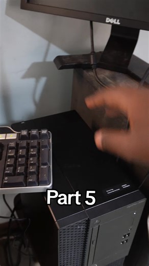 Part 5 of building office computer into gaming pc. #pcbuilding #part5