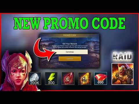 NEW PROMO CODE TODAY RAID SHADOE LEGENDS