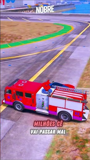 Fire Truck Race GTA RP 🔥 #gta #gtarp #gtaonline #shorts #fivem #gta5 #gtav #gta6