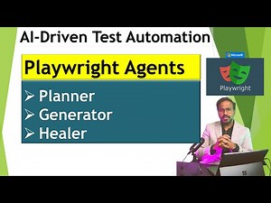 Agentic AI Testing with Playwright MCP - Lesson 06 | How Test Agents Plan, Execute & Heal Tests