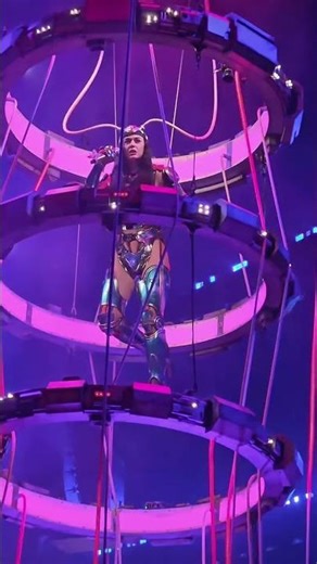 Katy Perry's Futuristic Performance at the O2 Arena #shorts