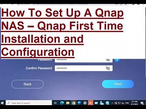 How To Setup a Qnap NAS – Qnap First Time Installation and Configuration #QNAP #NAS #querypanel