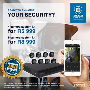 14 reactions | READY TO ENHANCE YOUR SECURITY? Take advantage of our CCTV offer and choose between a 4-Camera or 8-Camera CCTV Camera System starting from R5 999 fully installed. To get started, comment below with #CCTVCAMERAS and complete the form and one of our expert security consultants will call you to discuss your CCTV system. | Blue Security - Durban | Facebook
