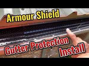 Armour Shield Gutter Protection Install