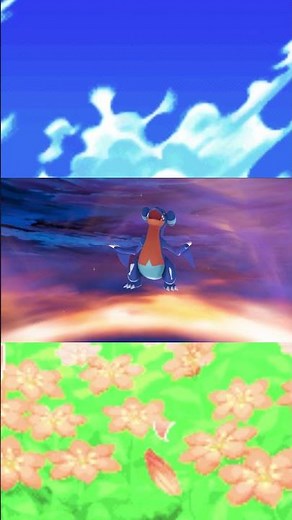 Evolving Gible into Gabite and into Garchomp - Pokemon Legends ZA #shorts #pokemon #evolution