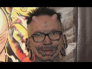 'People should accept those who look different' World's most pierced man at  Venezuelan tattoo expo