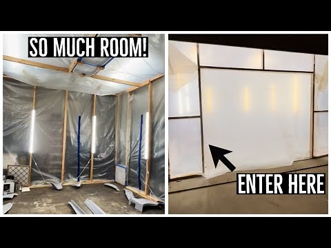 Building an Automotive Paint Booth from Scratch!
