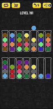 Ball Sort Puzzle - level 191