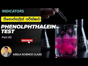 Color Change Magic 🌈 | Phenolphthalein Experiment : පිනොප්තලින් දර්ශකය භාවිතය Part 02