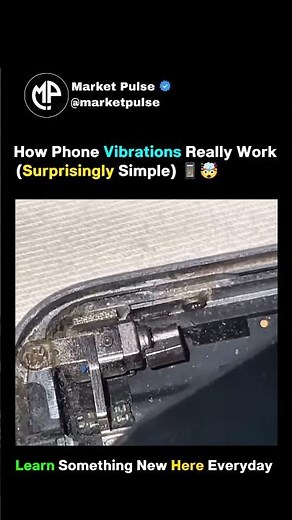 How Phone Vibrations Really Work (Surprisingly Simple) 📱🤯