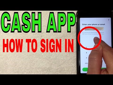 ✅ How To Sign In To Cash App 🔴