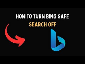 How To Turn Bing Safe Search Off