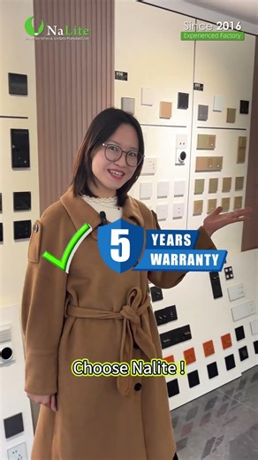 We offer 5-year warranty — to protect your installation, your schedule, and reputation #smartswitch