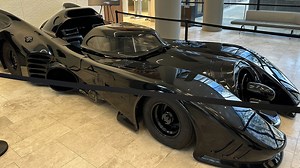 Inside the Chick-fil-a founder's insane garage featuring original '92 Batmobile