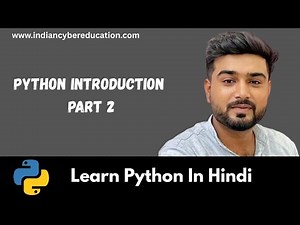 Python Day 02 | Python Introduction part 2 | Learn Python in Hindi