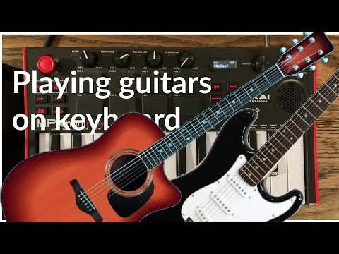 Akai MPK Mini Play MK3 - GUITARS!