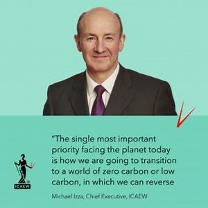 Will accountants save the world? Catch up with our CEO Michael Izza wherever you get your podcasts: https://ow.ly/zfhg50QJY3k Subscribe today so you never miss an episode 🎧 #icaewInsights #sustainability | ICAEW