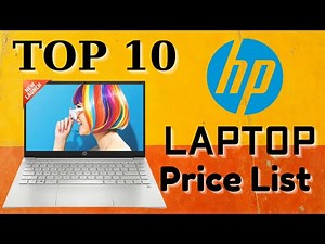 HP । TOP 10 HP Laptop Price List
