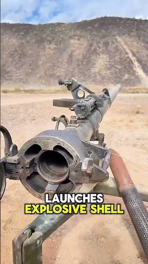 This Is How A Recoilless Rifle Works 😨 #viral