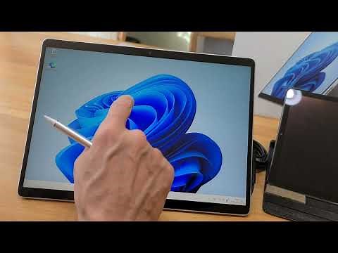 Neues Microsoft Surface Pro 8. einrichten Windows 11