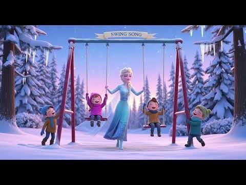 🌟 Swing Song 1 2 | Fun Playground Rhyme for Kids | Happy Swinging Song 🎶