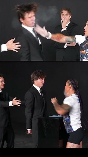 POWER SLAP Knockout (Professional Fighter vs. YouTuber)