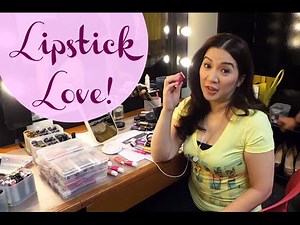 Lipstick vlog by Kris Aquino (Full) ft. OCC, Tarte, LipSense, RMK, Kat Von D, bareMinerals
