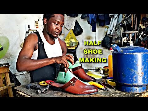 Handcrafting Leather Shoes: The Art of Shoemaking Revealed! | diy Tutorial